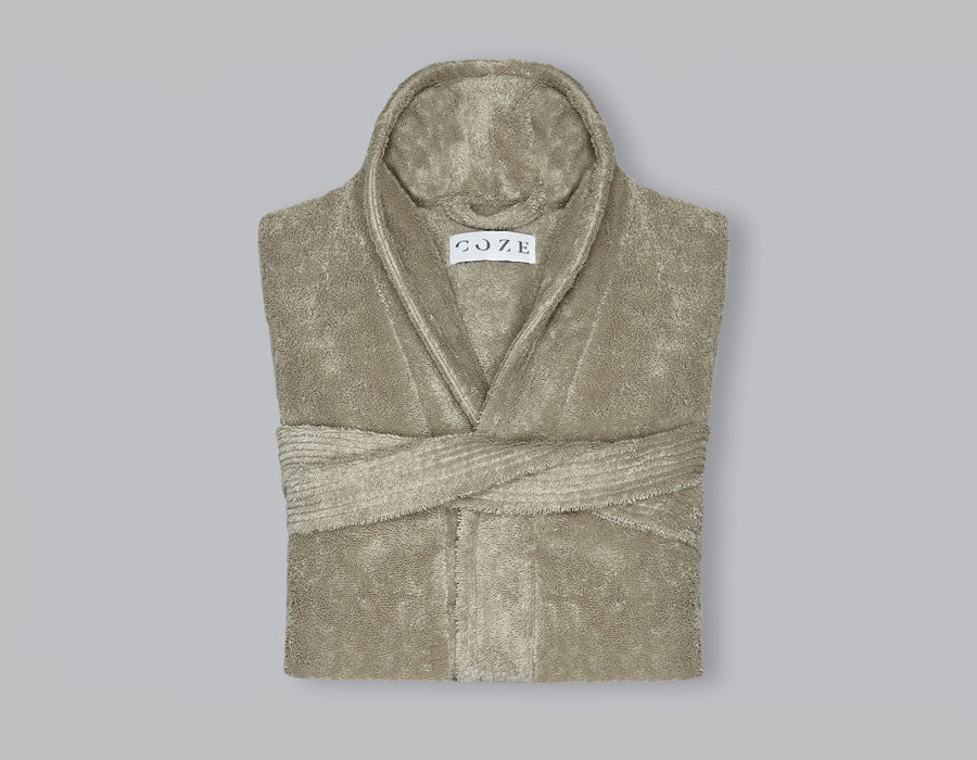 Coze Kando Luxury Bath Robe - Stone – Early's of Witney